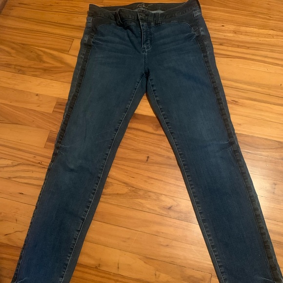 Miracle | Jeans | Miracle Body Jeans Size 8 Blue With Black Denim ...